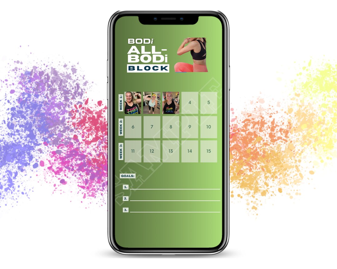 Buy All-bodi Tracker July 2024 Bodi Program Tracker Bodi Super Block ...