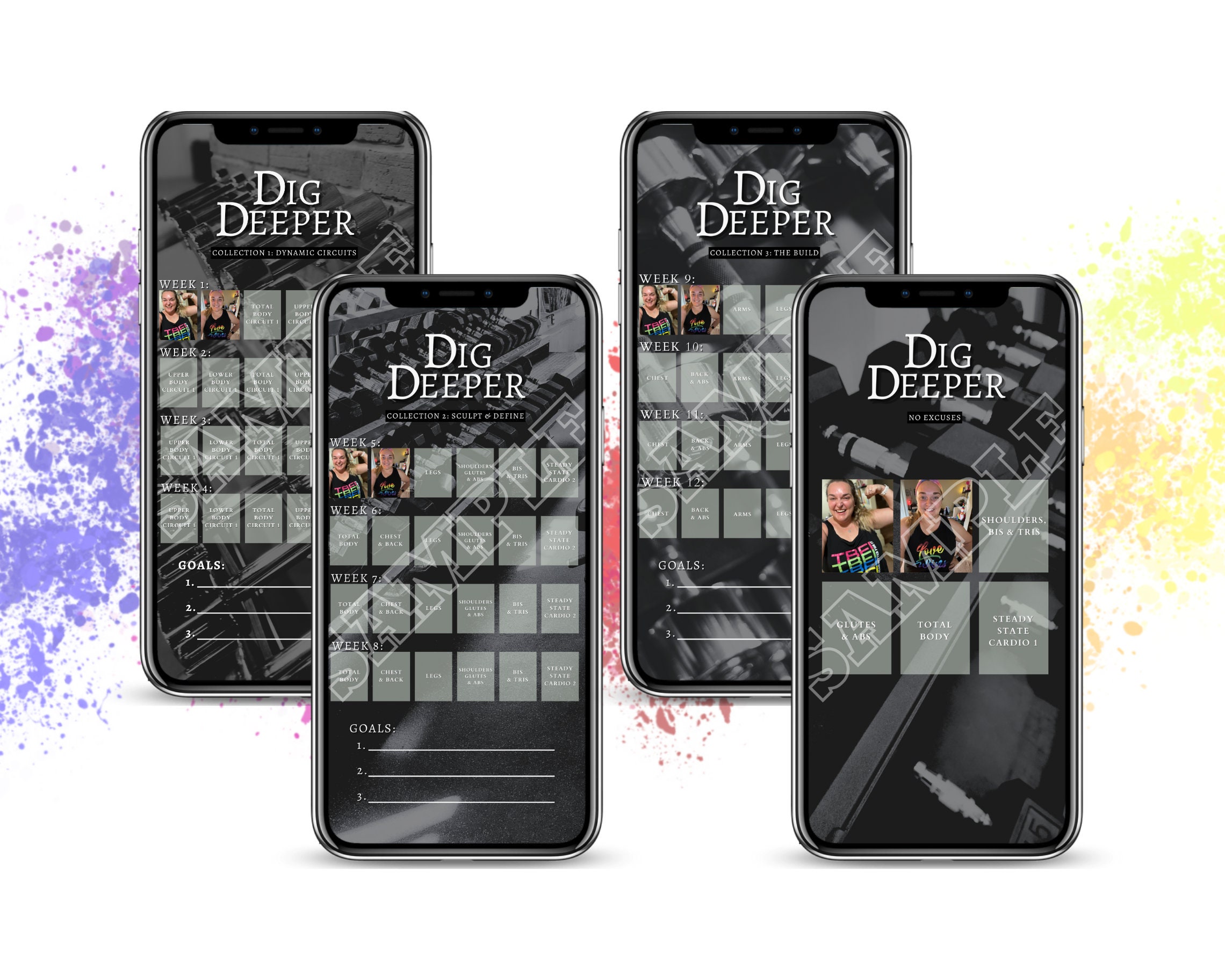 Dig Deeper Sweaty Selfie Trackers | Bodi Tracker | Social Media Tracker ...