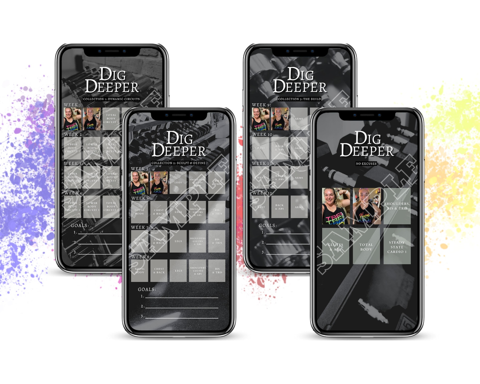 Dig Deeper Sweaty Selfie Trackers | Bodi Tracker | Social Media Tracker ...