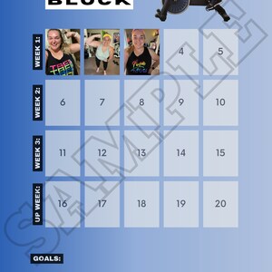 Bodi Block Trackers Bundle | Bodi Program Tracker | Bodi Super Block ...