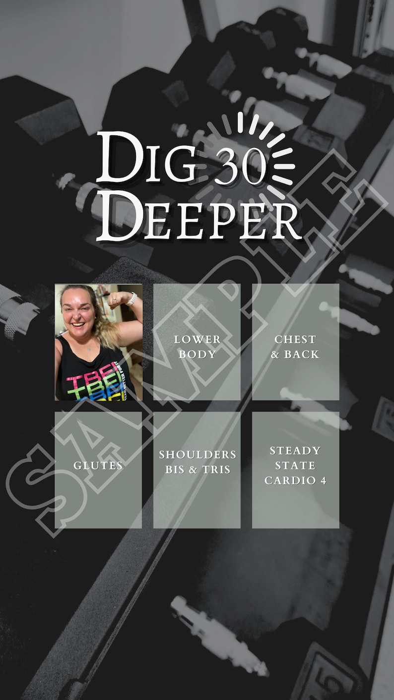 Dig Deeper 30 Tracker | Bodi Tracker | Social Media Tracker | IG ...