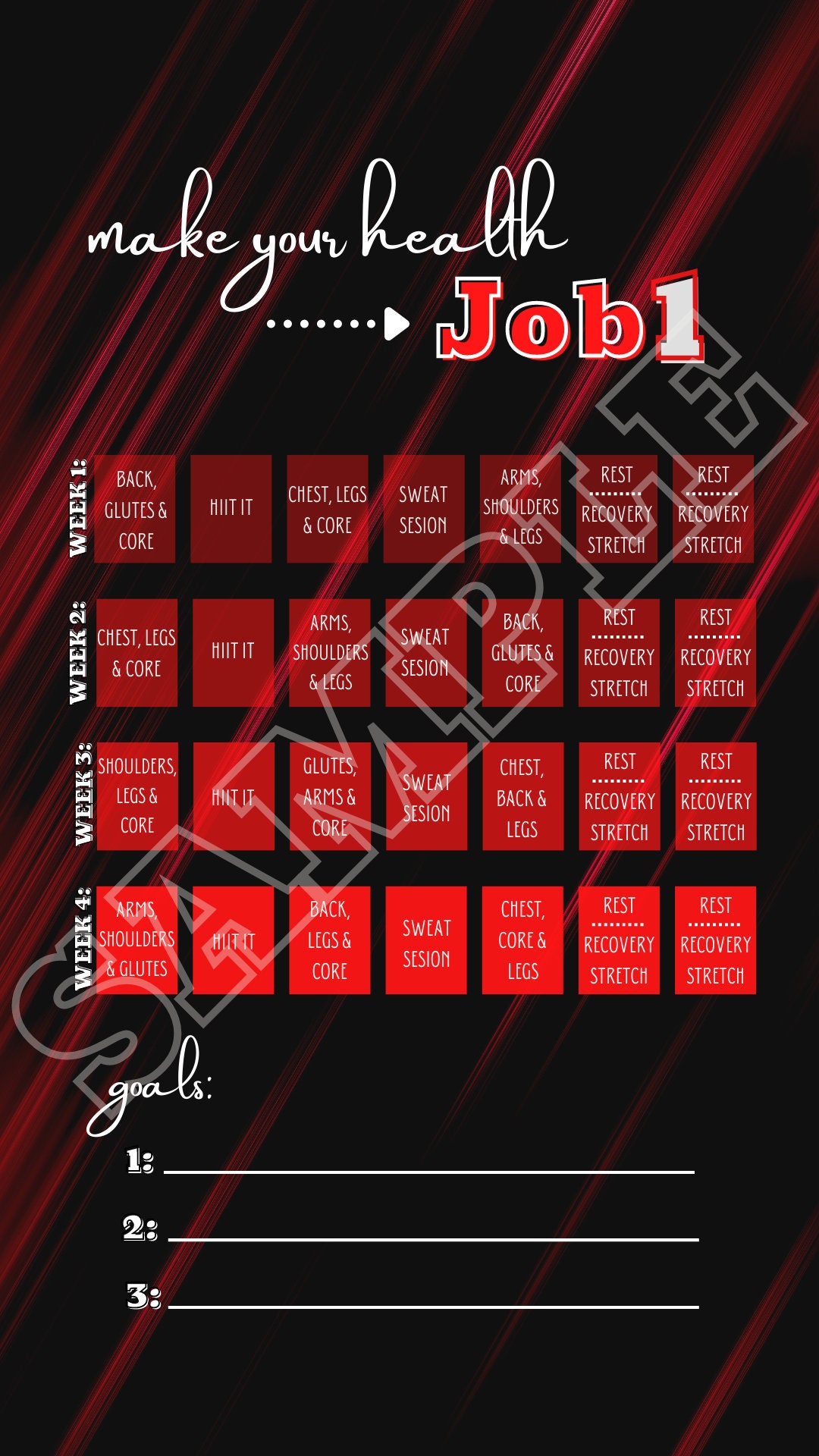 Job1 Sweaty Selfie Tracker Bodi Tracker Social Media - Etsy