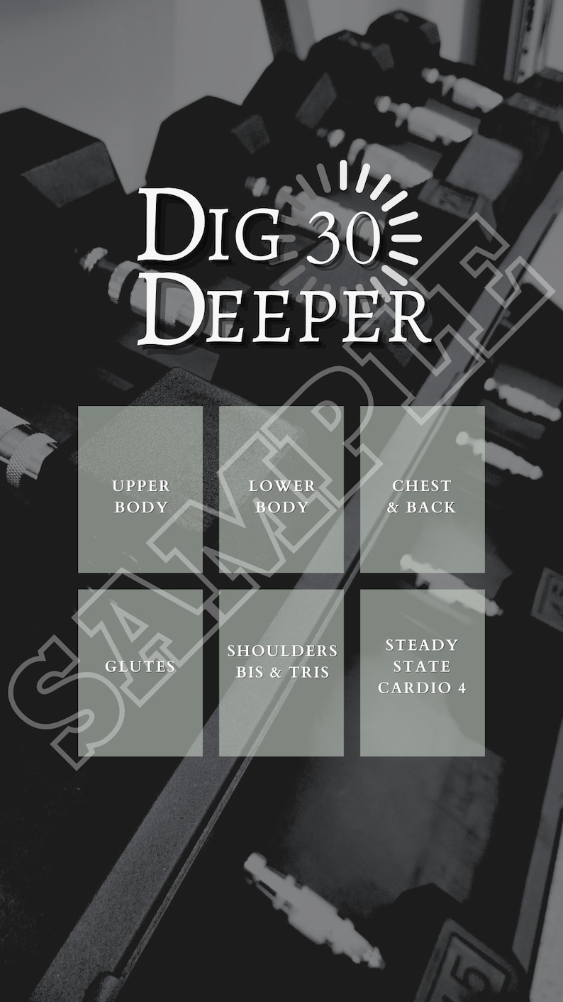 Dig Deeper 30 Tracker | Bodi Tracker | Social Media Tracker | IG ...