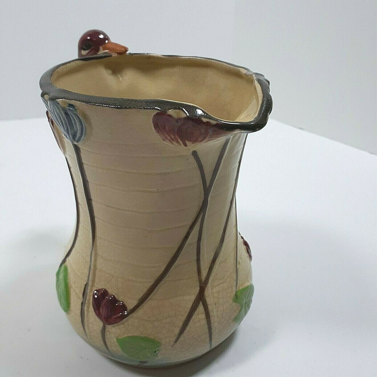 1950s Bird Handle Creamer Small Pitcher Jug Flowers - Etsy