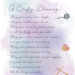 Printable Knitting/crocheting Poem Art Print for Crafty Folks - Etsy