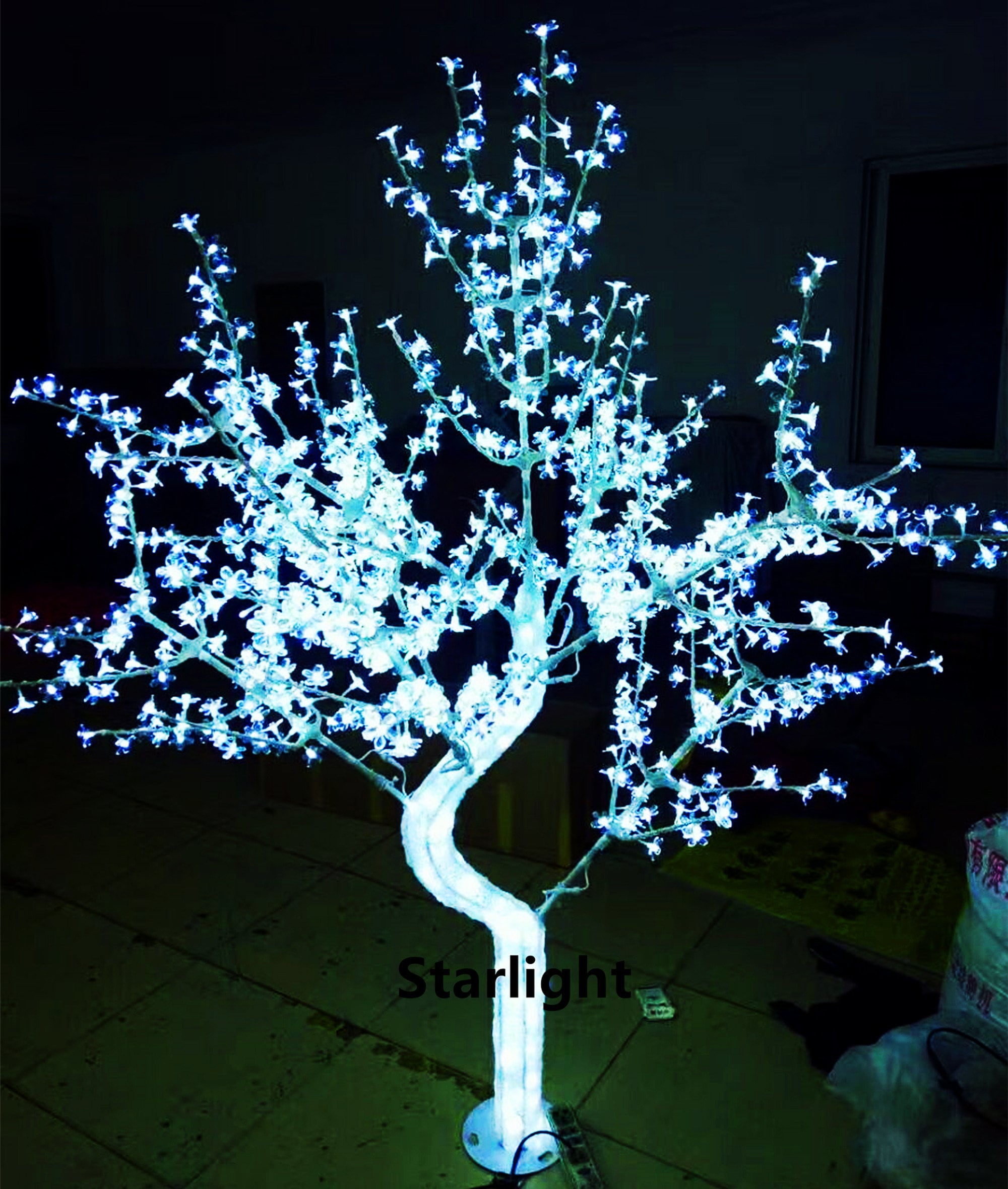 White 5ft Indoor and Outdoor LED Artificial Christmas Tree - Etsy