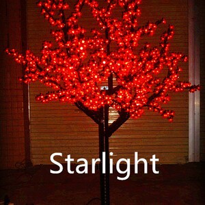 864pcs Leds 6ft/1.8m Outdoor LED Artificial Cherry Blossom Tree Light ...