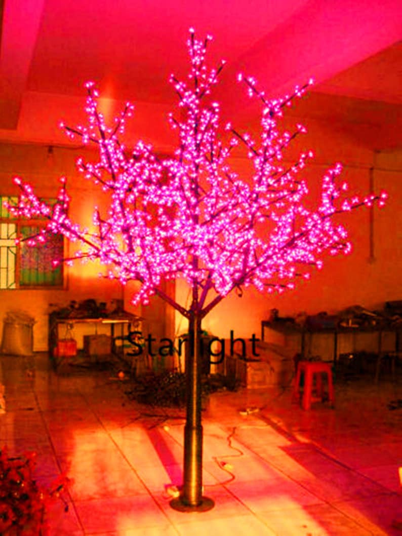 Outdoor 8.5ft 1,920pcs Leds Cherry Blossom Christmas Tree Gift Home ...