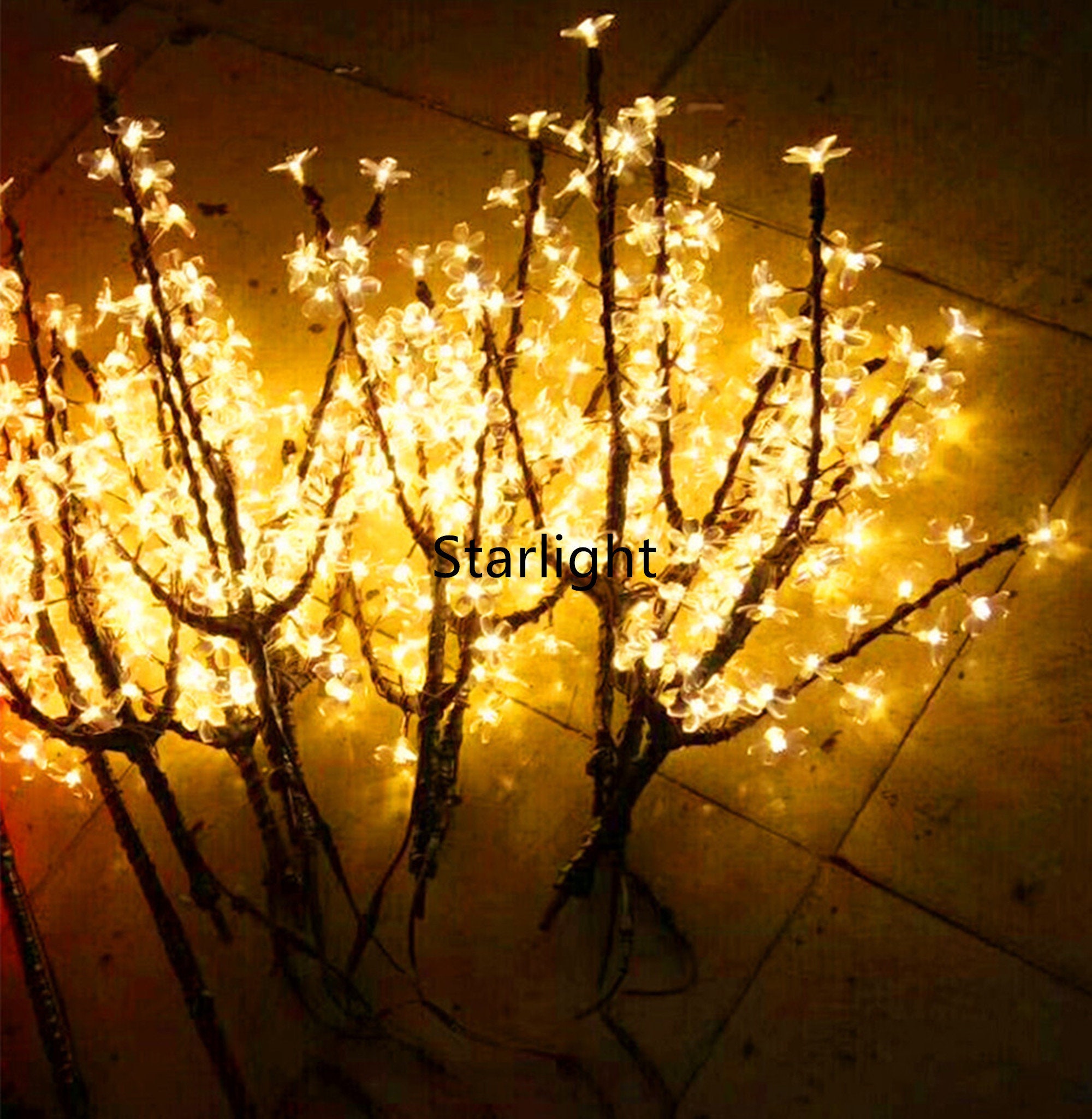 648pcs Leds Cherry Blossom Tree Light 5ft/1.5m Height Christmas Light ...