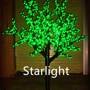 864pcs Leds 6ft/1.8m Outdoor LED Artificial Cherry Blossom Tree Light ...