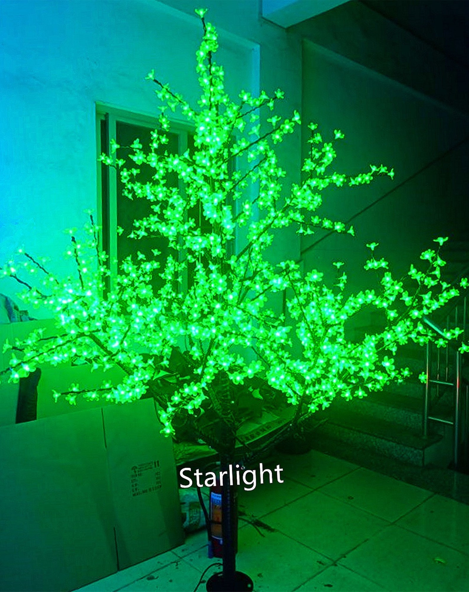 7ft 1248pcs Leds RGB Change Color Artificial Cherry Blossom | Etsy