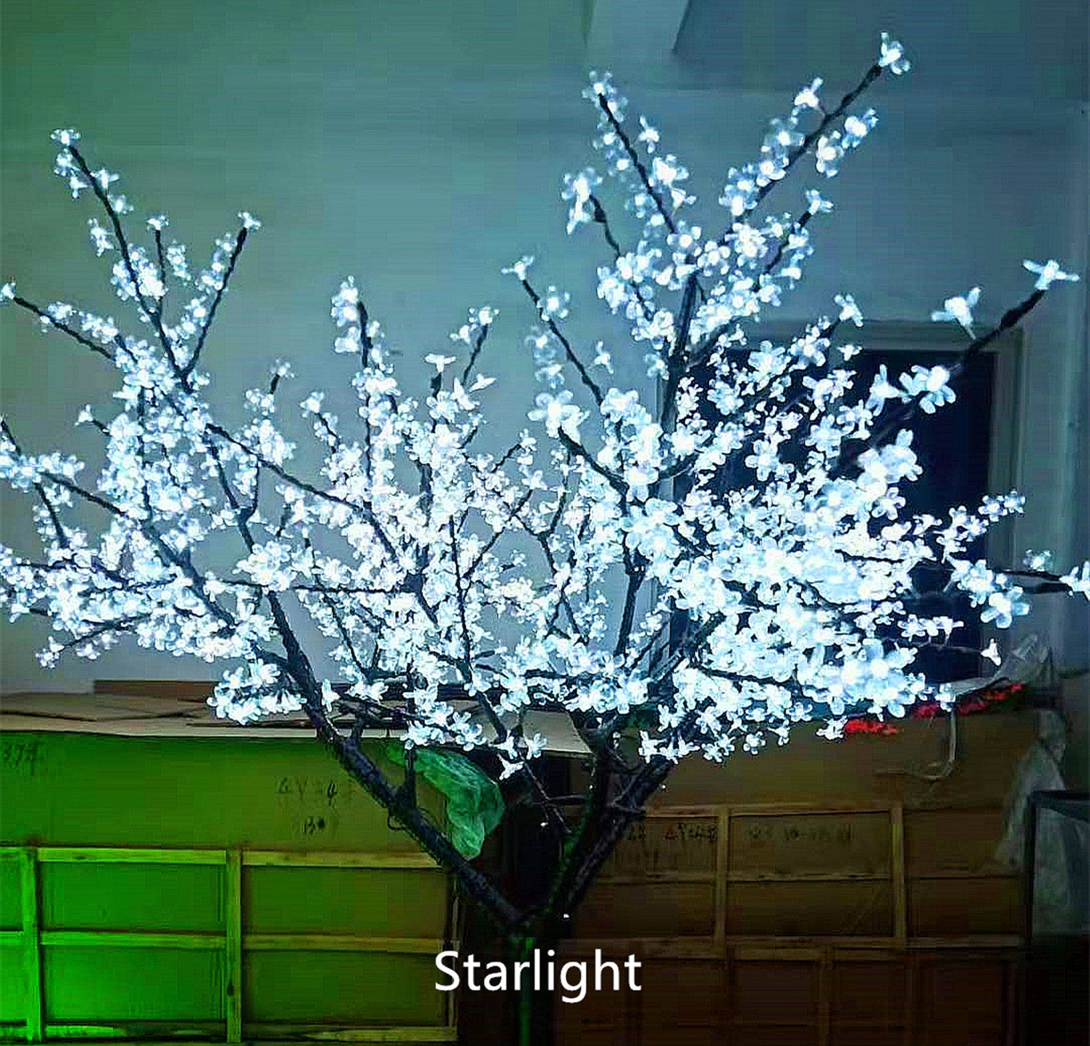 7ft 1248pcs Leds RGB Change Color Artificial Cherry Blossom | Etsy
