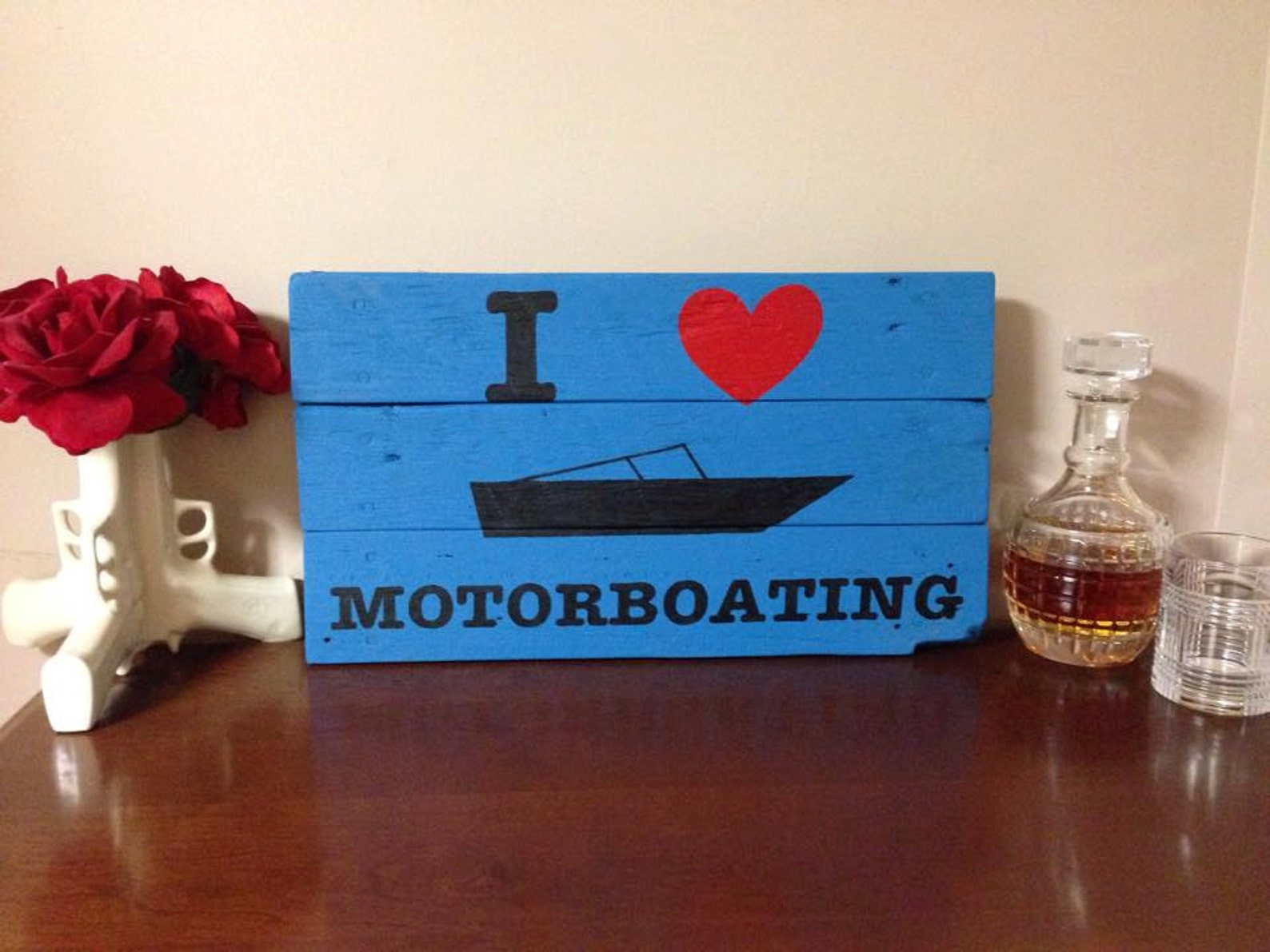 I Heart Motorboating I Love Motorboating Etsy