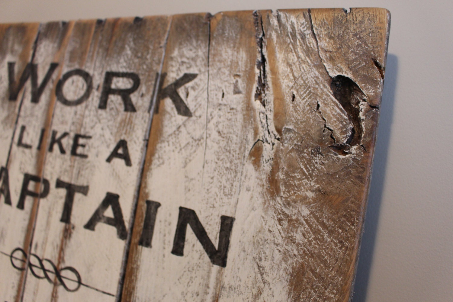 Captain Pirate work Like A Captain Play Like A Pirate & Detailed Anchor ...