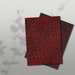 Metallic Red and Black Digital Paper, Geometric Patterns (digital ...