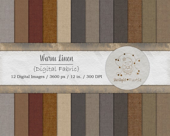 Warm Linen Fabric Textures Seamless Digital Paper Beige - Etsy