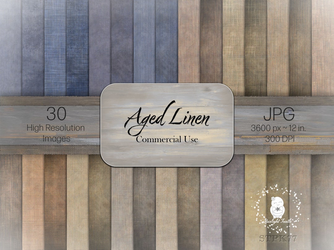 Aged Linen Digital Papers, Textures or Backgrounds - Etsy