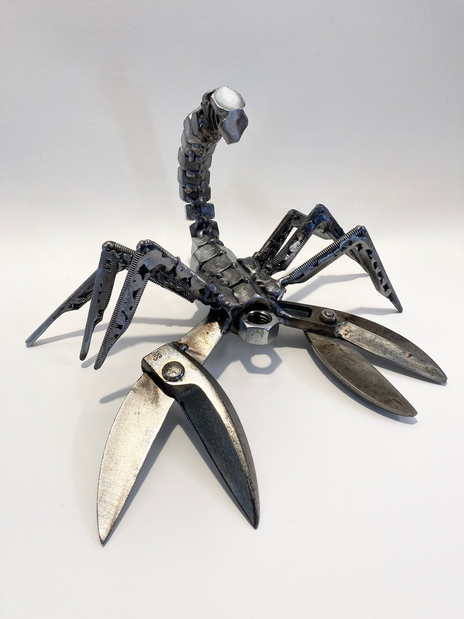 Scrap Metal Scorpion | Etsy