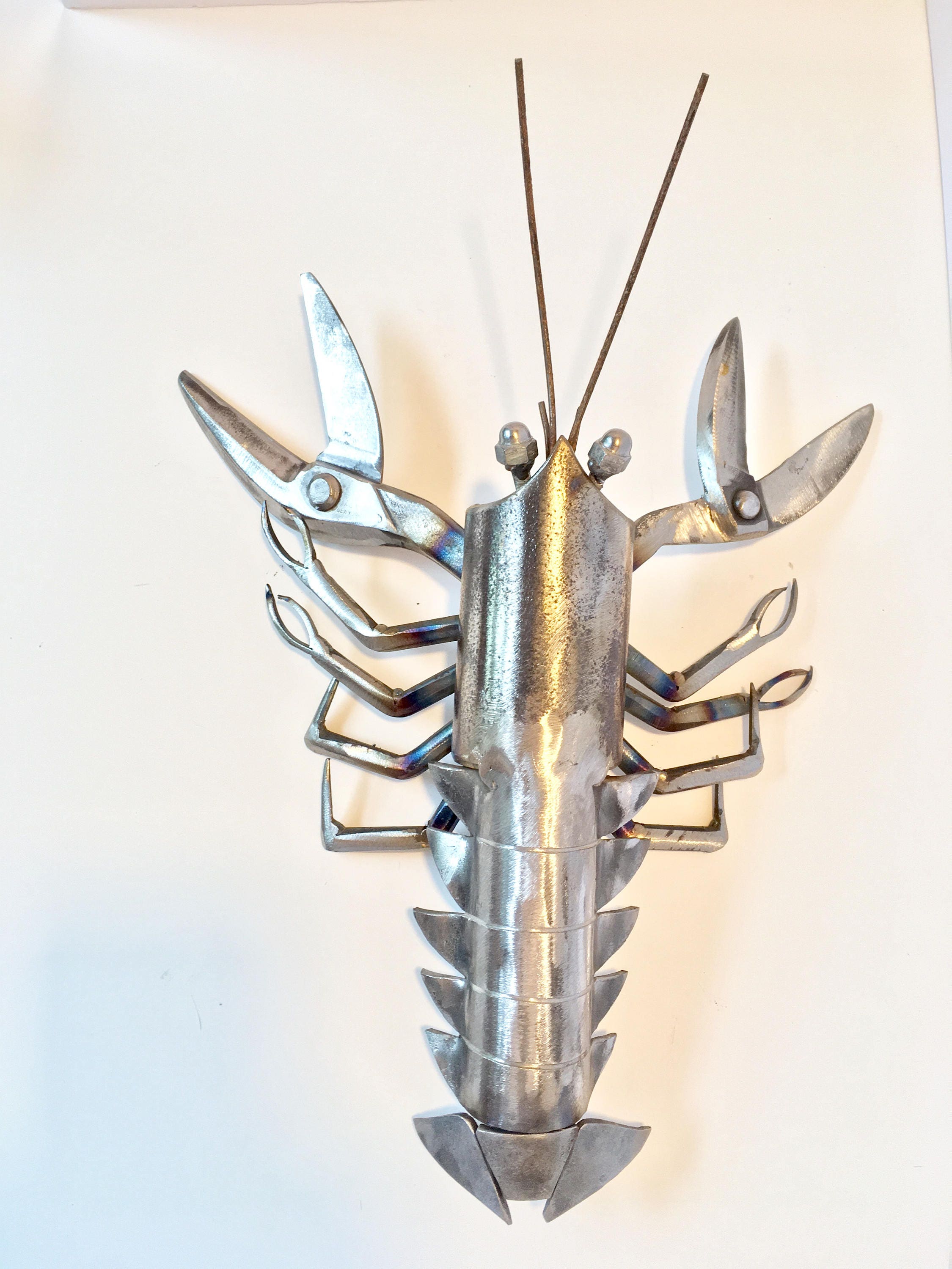 Scrap Metal Lobster - Etsy