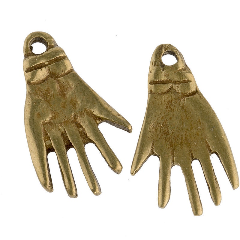Brass Hand - Etsy