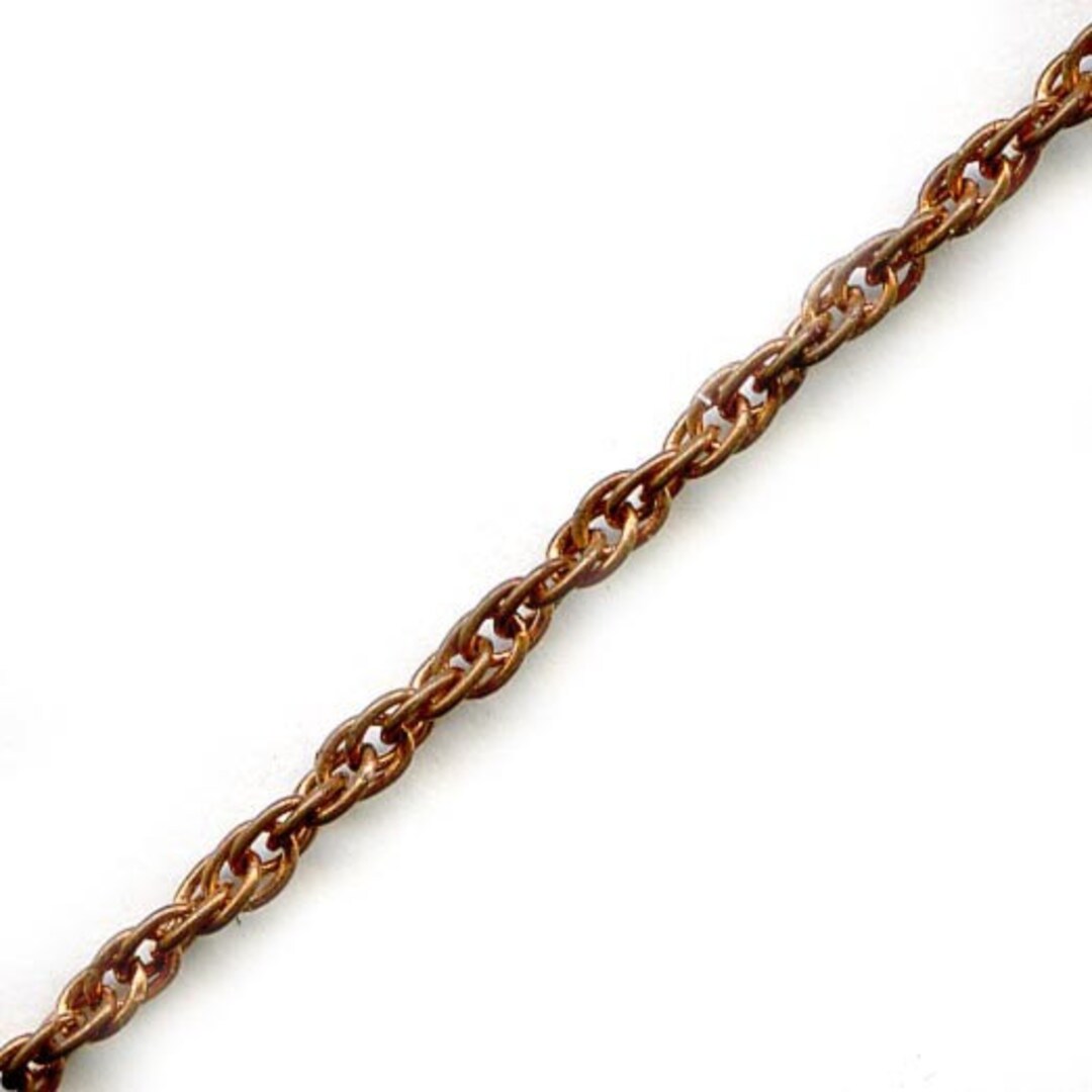 Vintage Red Brass Rope Chain 1.5mm Sold per Foot. B12-chn572 - Etsy
