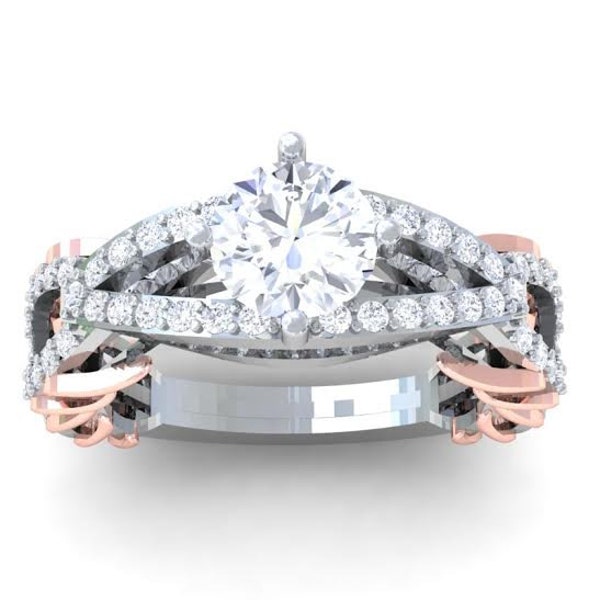 Genuine Diamond Ring - Etsy