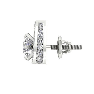 Removable Jacket Earring SI1/I1 G 1.75 Ct Natural Diamond - Etsy