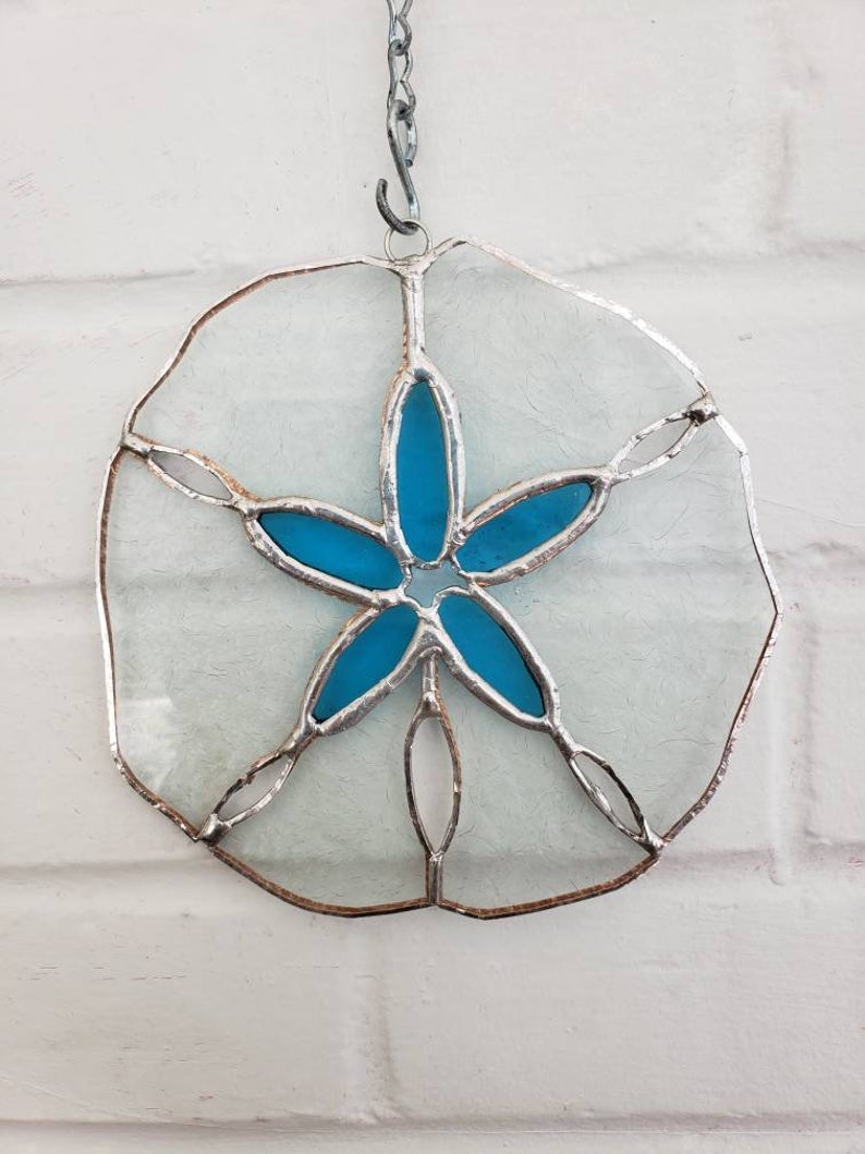 Stained Glass Sand Dollar | Etsy