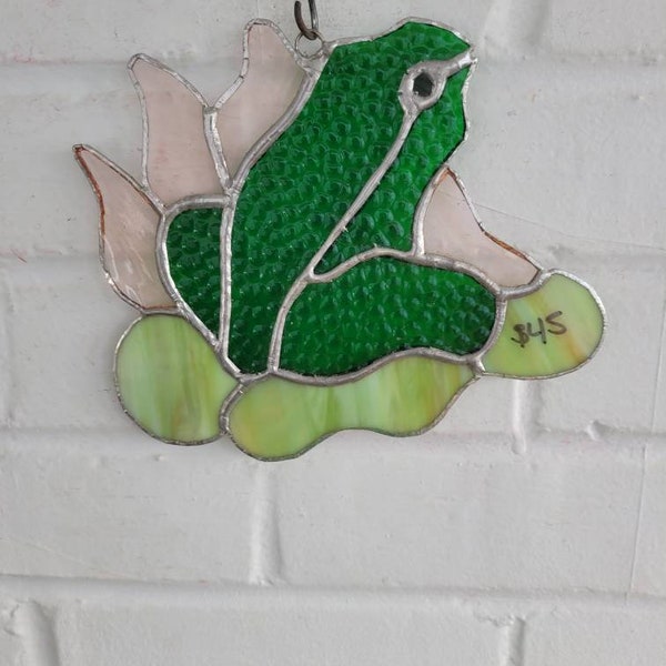Stained Glass Frog - Etsy