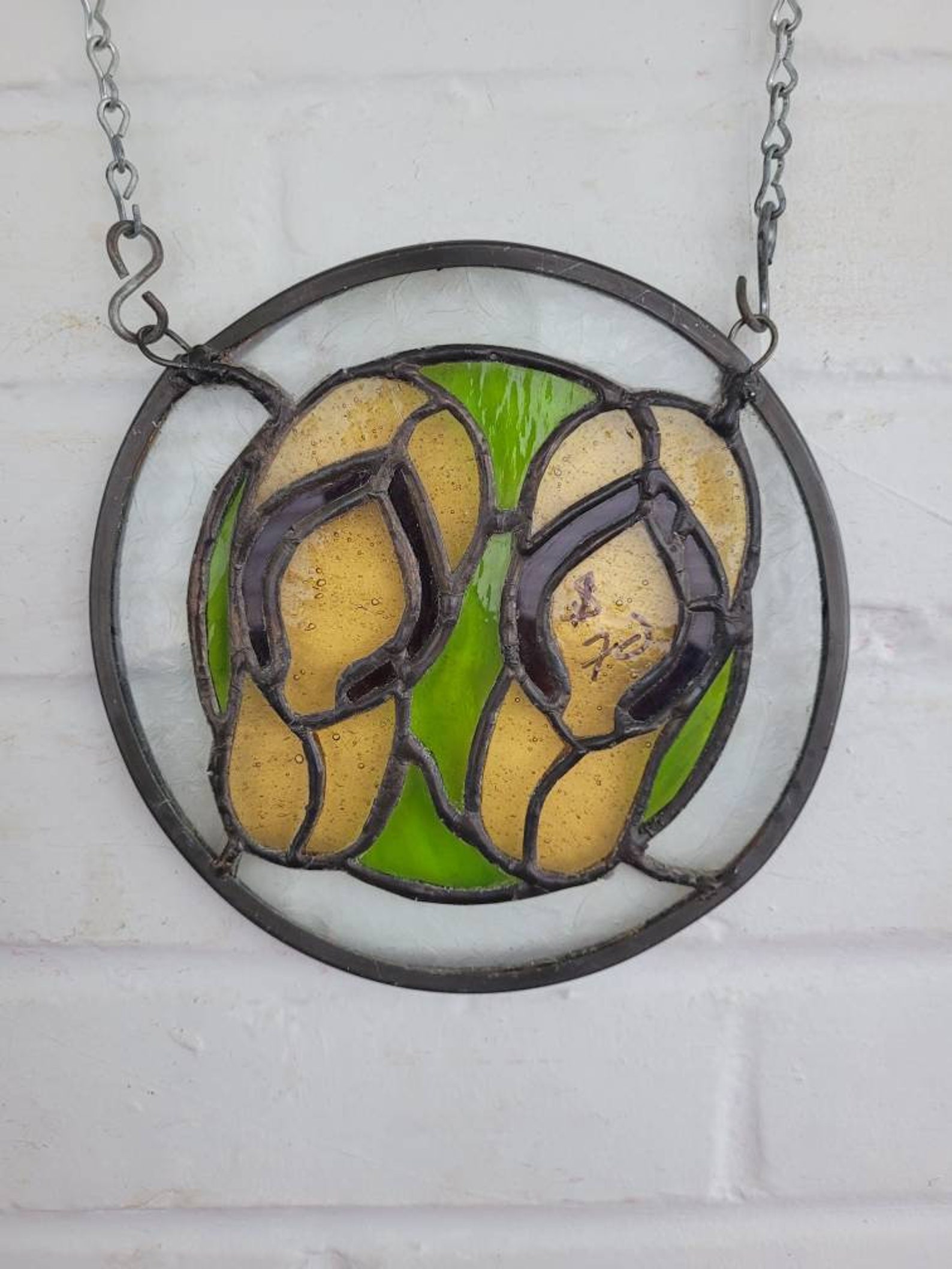 Stained Glass Flip Flops - Etsy