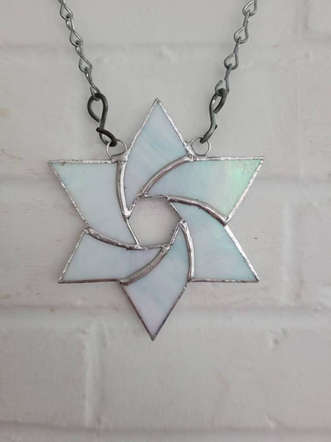 Stained Glass Jewish Star - Etsy