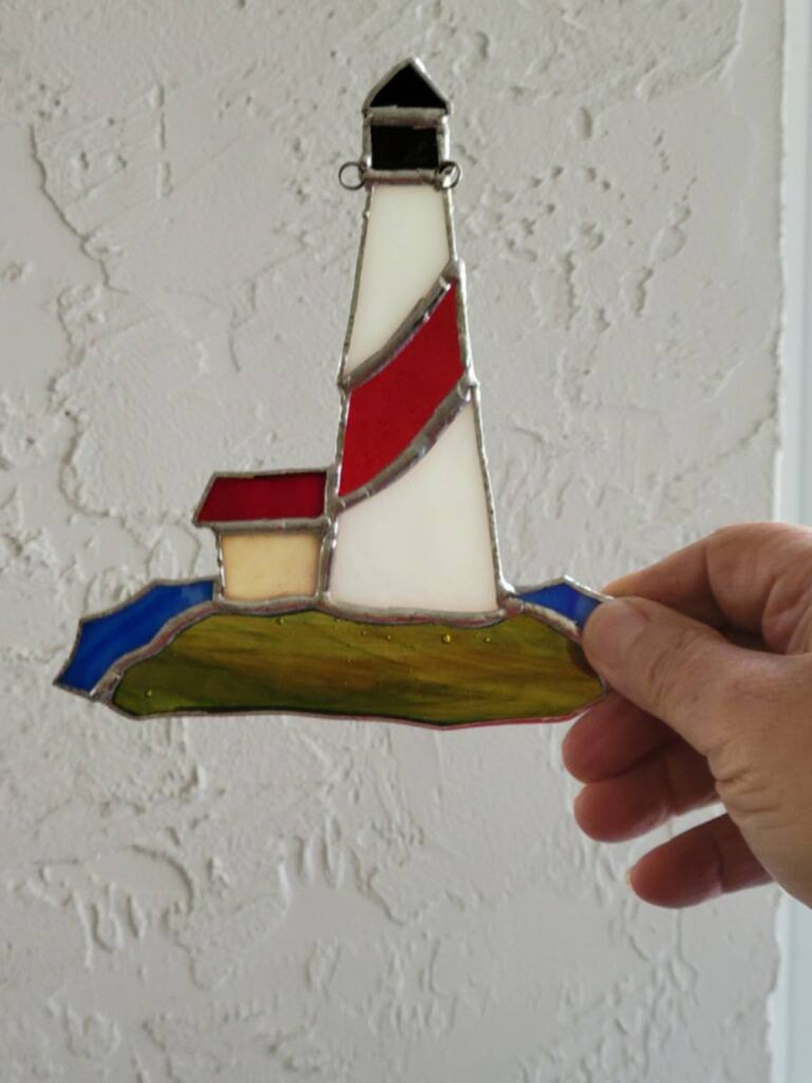 Stained Glass Lighthouse | Etsy