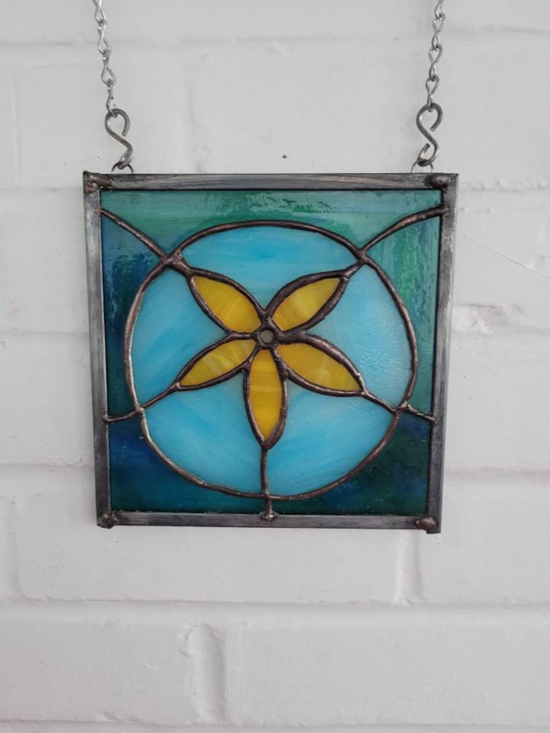 Stained Glass Sand Dollar - Etsy