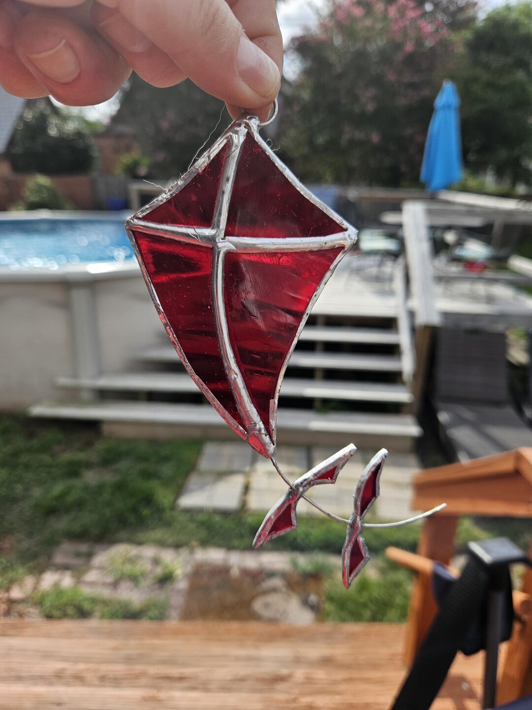Stained Glass Kite - Etsy