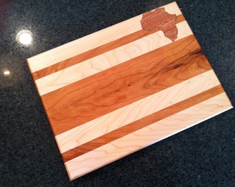 Inlay cutting board | Etsy