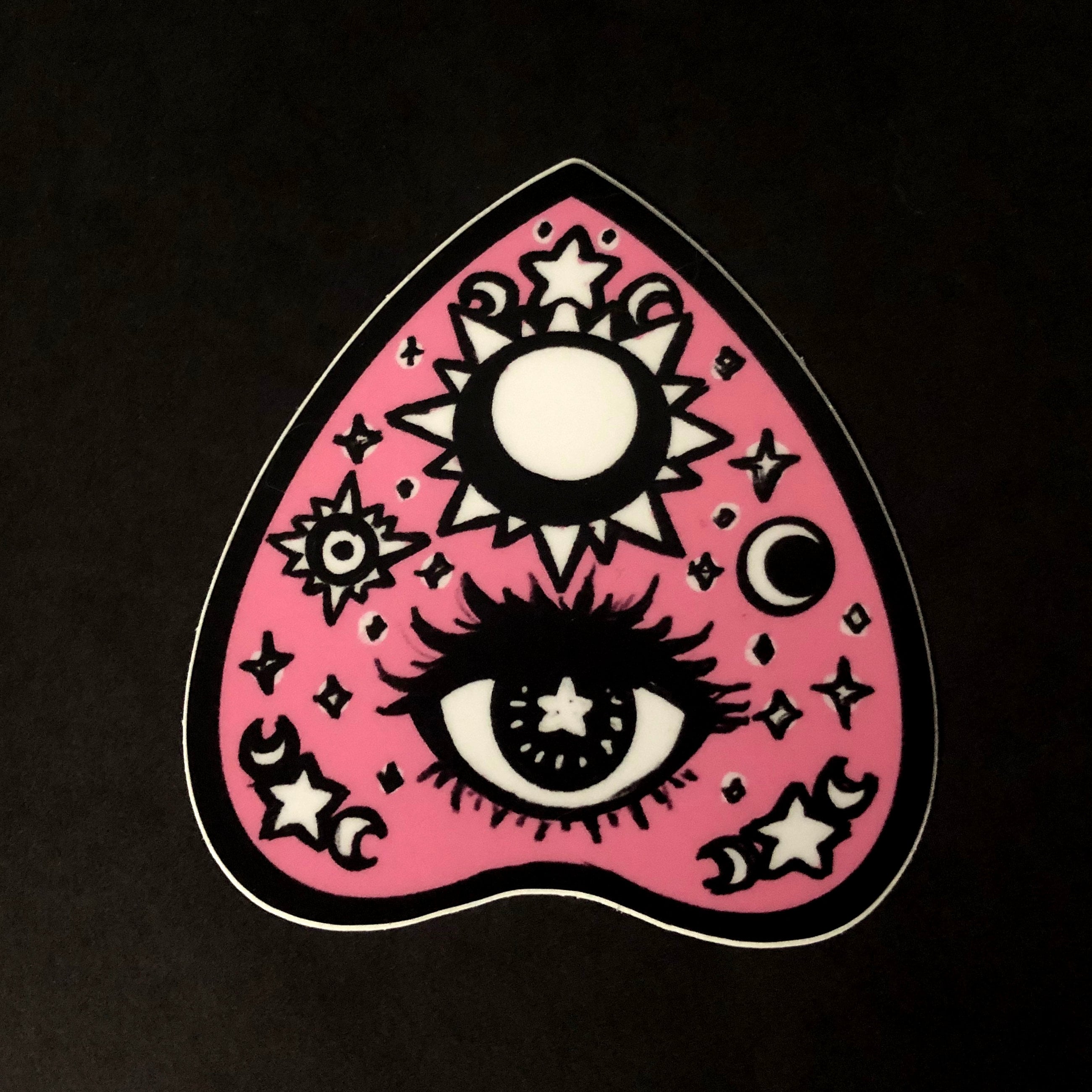 Paper Ouija Planchette Sticker Stickers, Labels & Tags Paper & Party ...