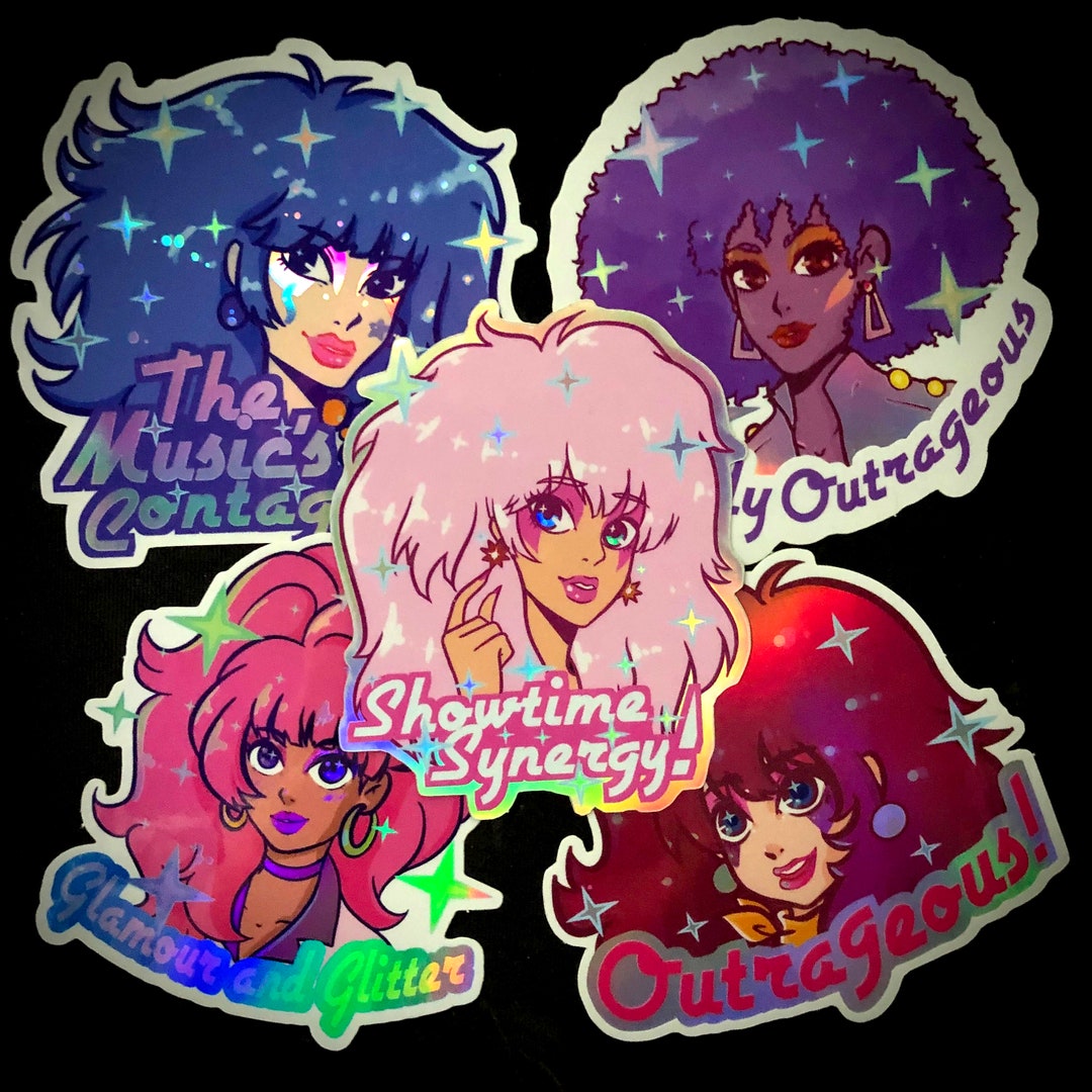 Showtime Synergy! | Jem and the Holograms | 80s Glam | Holographic ...