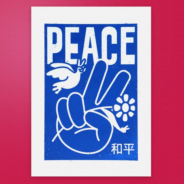 Peace Art Print - Etsy