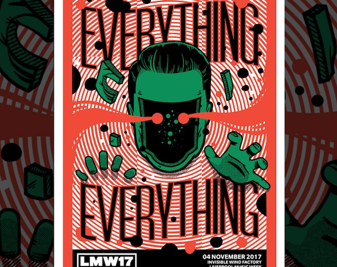 Everything Everything Official Gig Poster Limited Edition Official ...