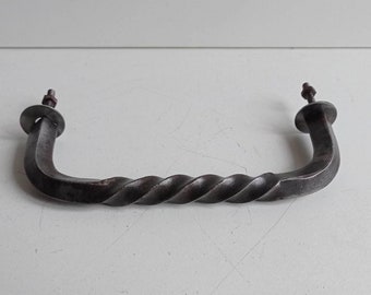 Twisted Iron Door Handle - Etsy