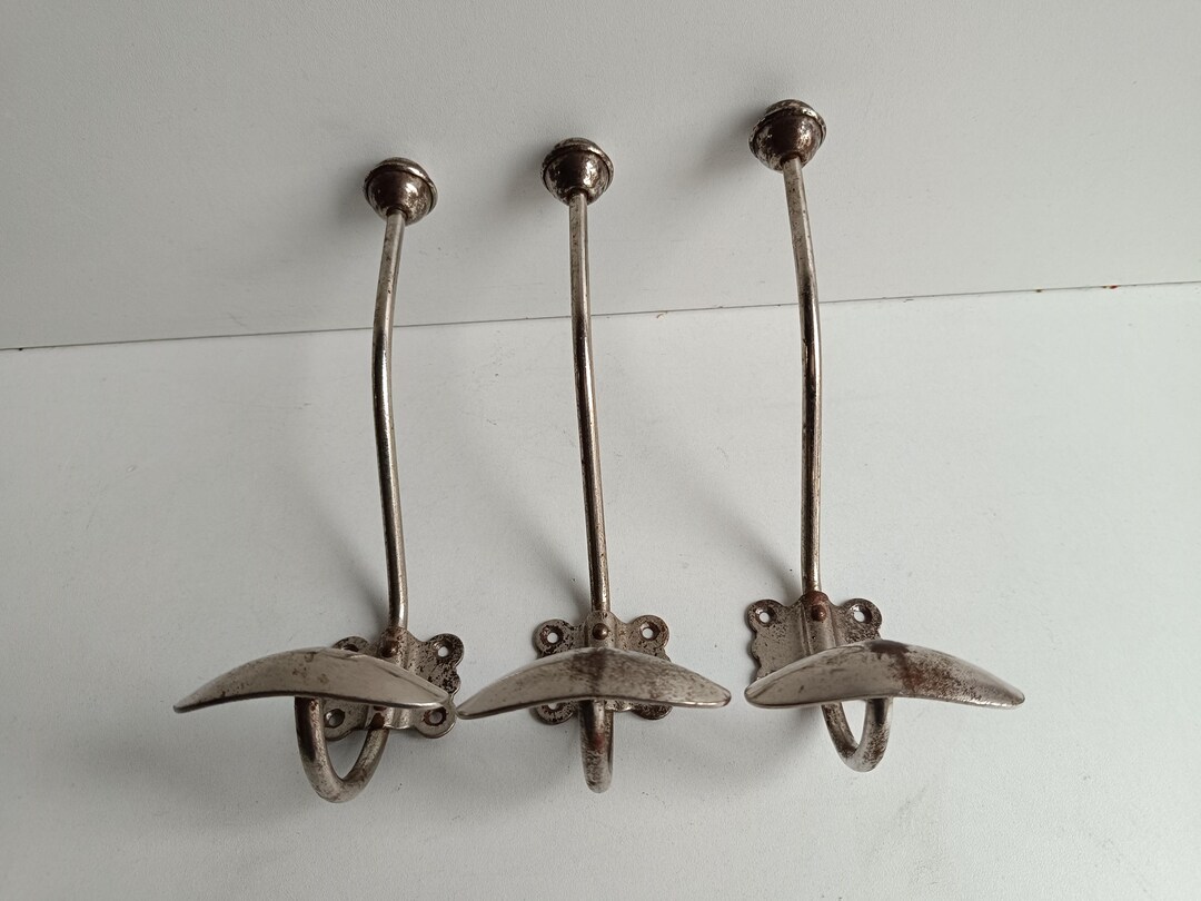 French Vintage / Antique Art Deco, Industrial Style French Steel 3 X ...