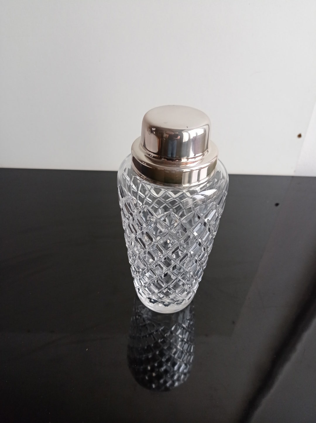 WMF Vintage Crystal and Silver Plated Shaker, Stamped With Silversmiths ...