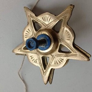 Antique / Vintage Islamic / Arabic Art Engraved Brass Door Knocker in ...