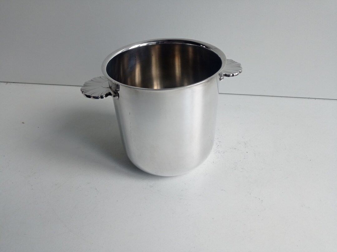 French Art Deco, Christofle Champagne Bucket / Cooler, With Fixed ...