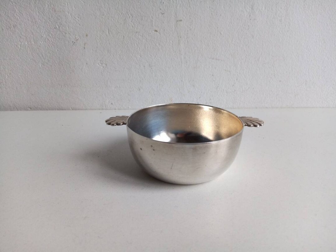 Two Scallop Handles, Swiss Vintage, Silver Plated Metal Sommelier ...