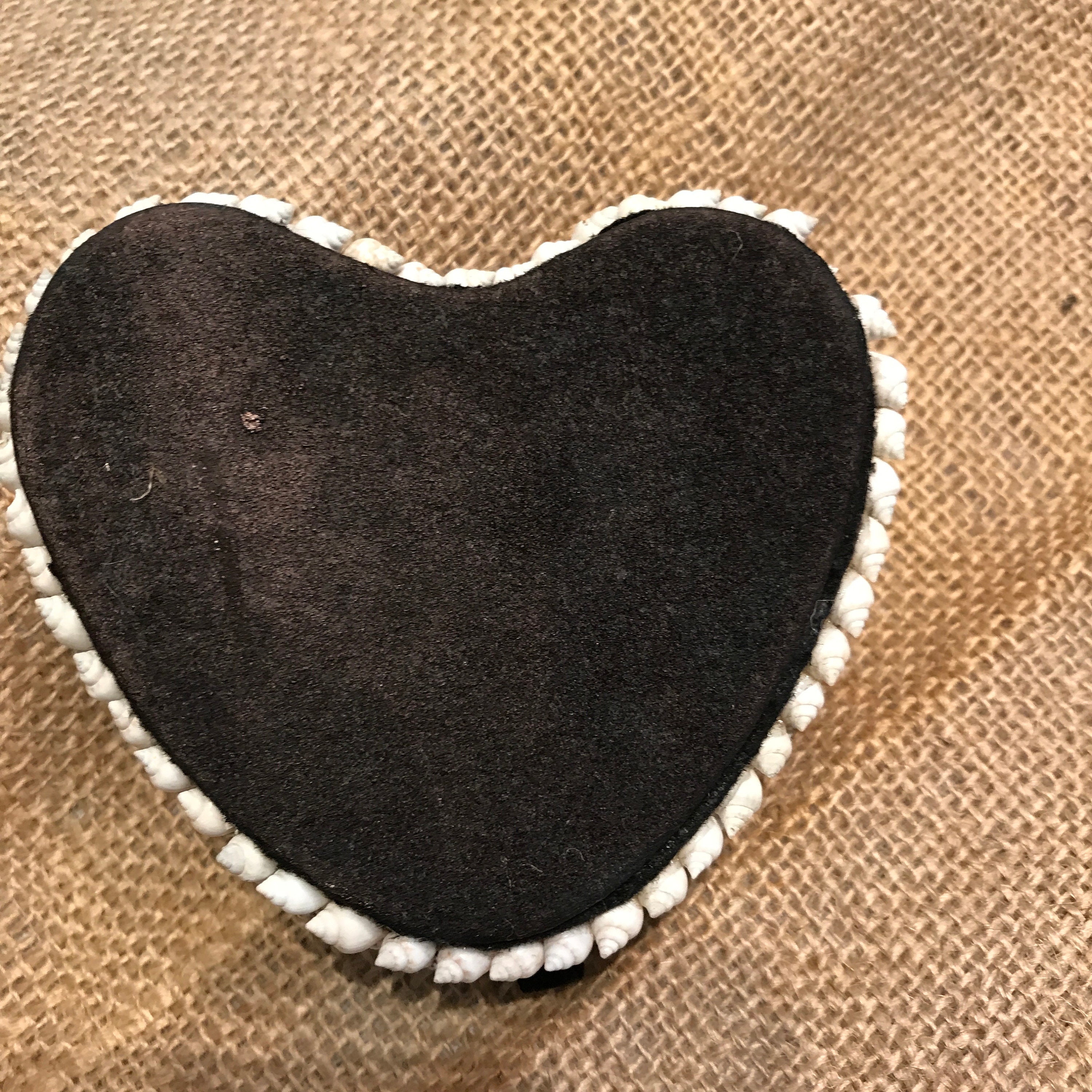 Vintage Seashell Box Heart Shaped Shell Box sailor's | Etsy