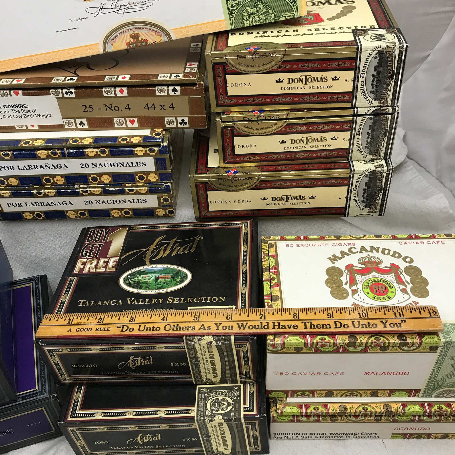 One EMPTY Wooden Cigar Box. Pick Your Favorite Dresser Box | Etsy