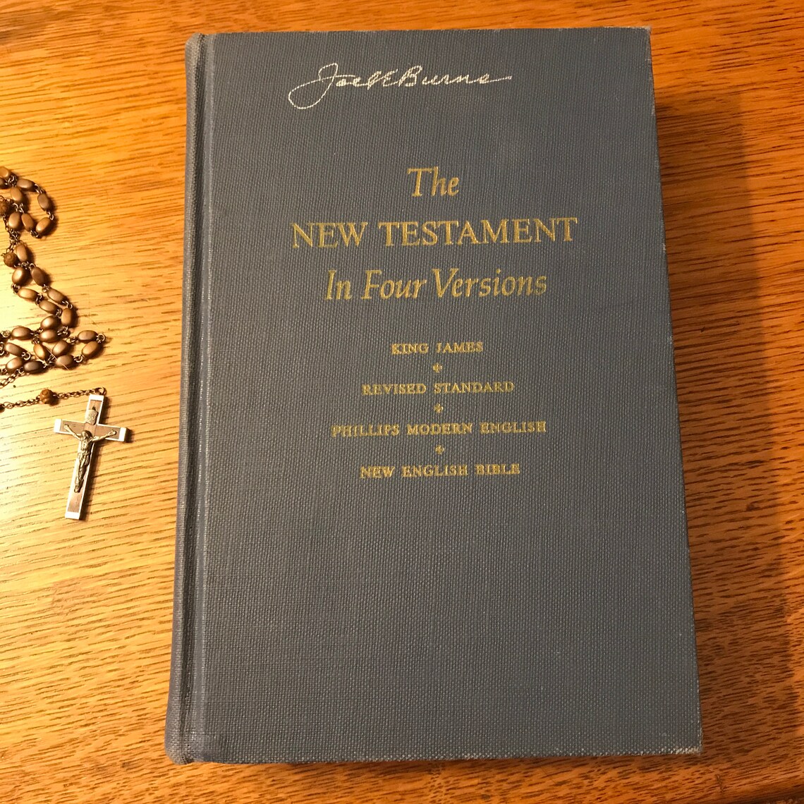 The New Testament Bible in Four Versions 1966 Christianity - Etsy