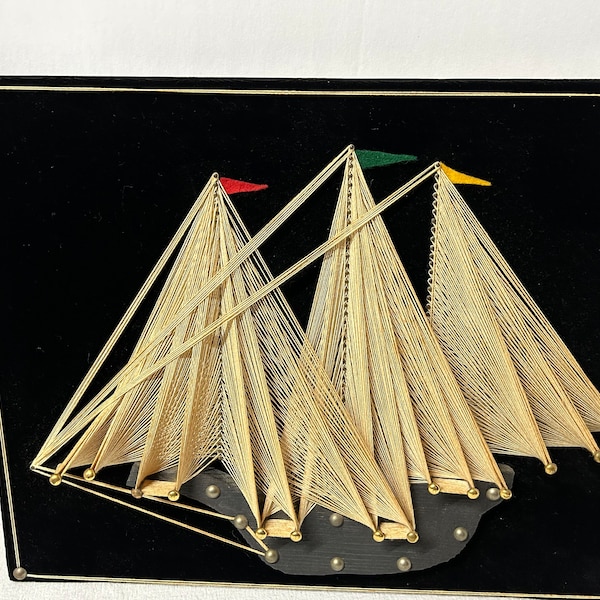 Vintage String Art - Etsy