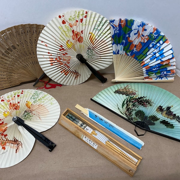 Kabuki Fan Design - Etsy